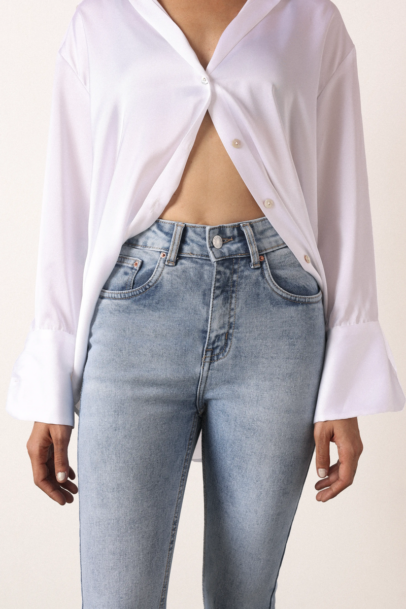 Light Blue Skinny Fit Jeans – Bluer